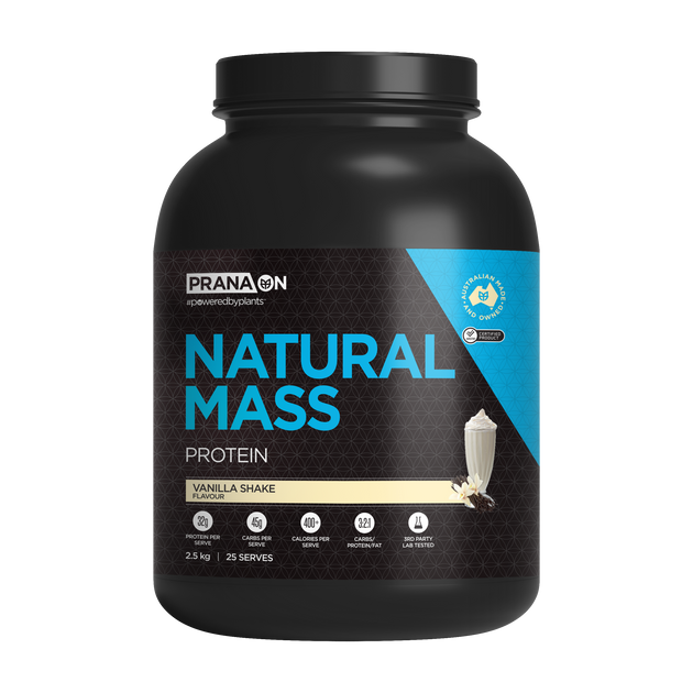 Natural Protein Mass - Plant-Based Mass Gainer by PranaOn